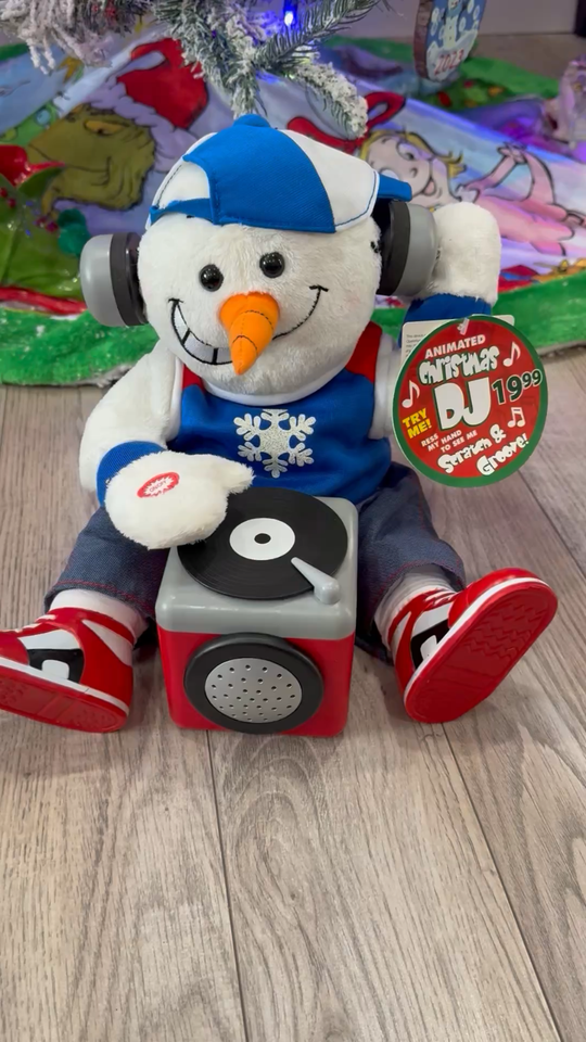 Rapping Animated Christmas SNOWMAN Dj Scratch & Groove Jingle Bells SEE ...