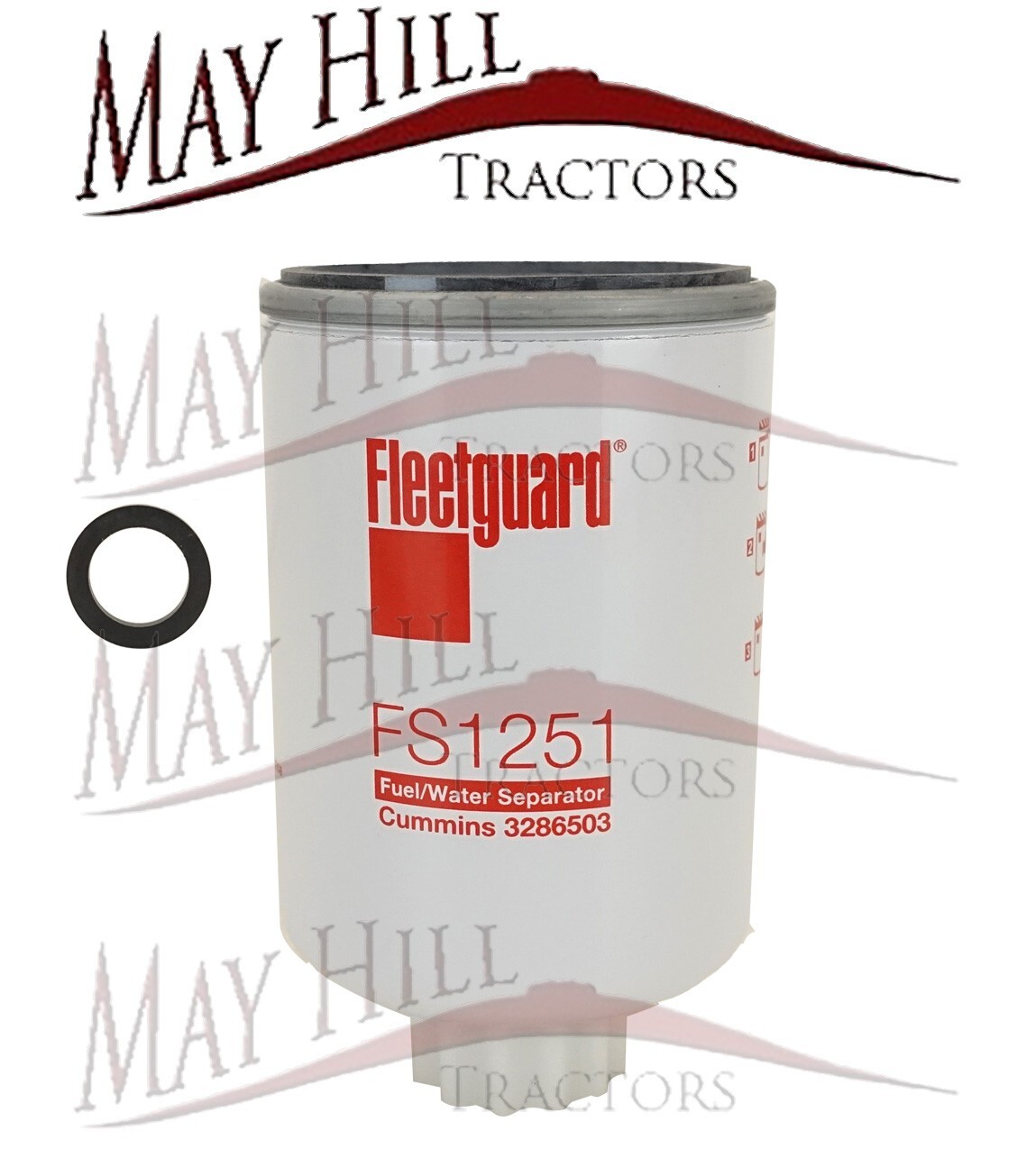 Fleetguard FS1251 Fuel Separator Filter Case JCB | eBay UK