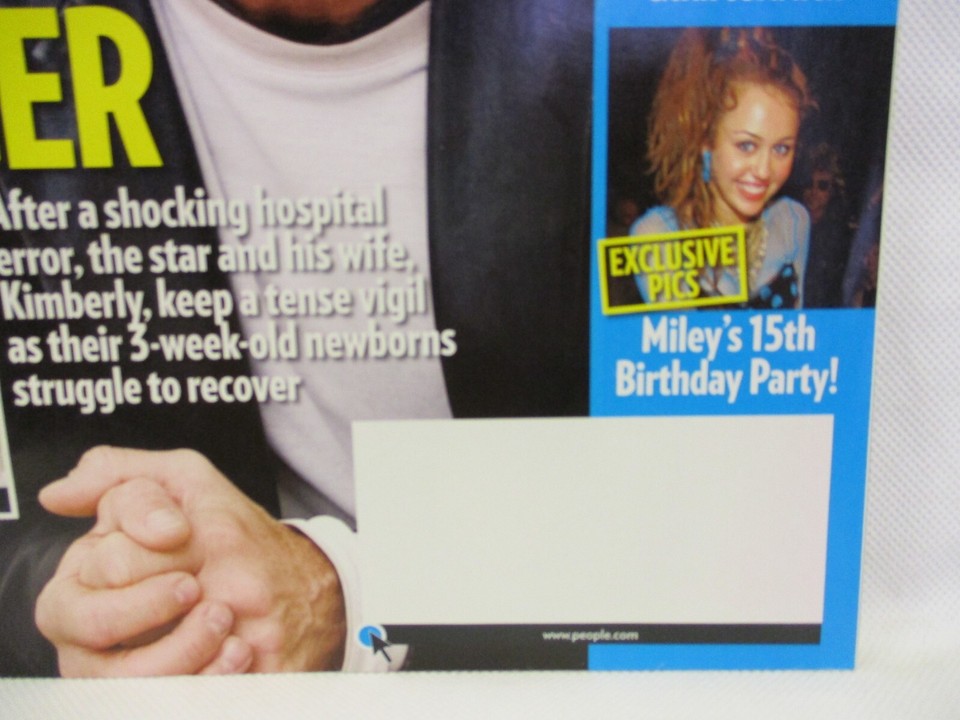 People Dec 10 2007 Dennis Quaid Miley Cyrus Amanda Knox Spice Girls ...