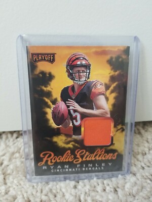 E35 2019 PLAYOFF ROOKIE STALLIONS RYAN FINLEY PATCH #RS-18 CINCINNATI ...