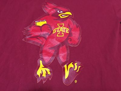 Iowa State University Bookstore Medium T Shirt Cy Mascot Holding Book ...
