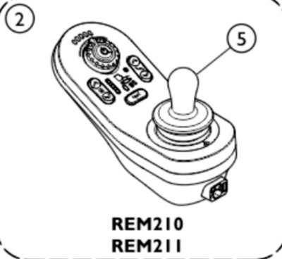 New Invacare Kit, LiNX Remote DLX-REM210 TDX Joystick 60102501 | eBay