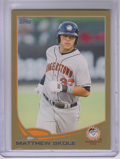 2013 Topps Pro Debut Gold #158 Matthew Skole /50 | eBay