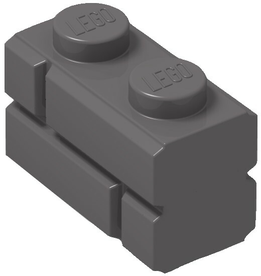 ☀️Lego x50 DARK BLUISH GRAY 1x2 Masonry Bricks Part Pieces Bulk Lot ...