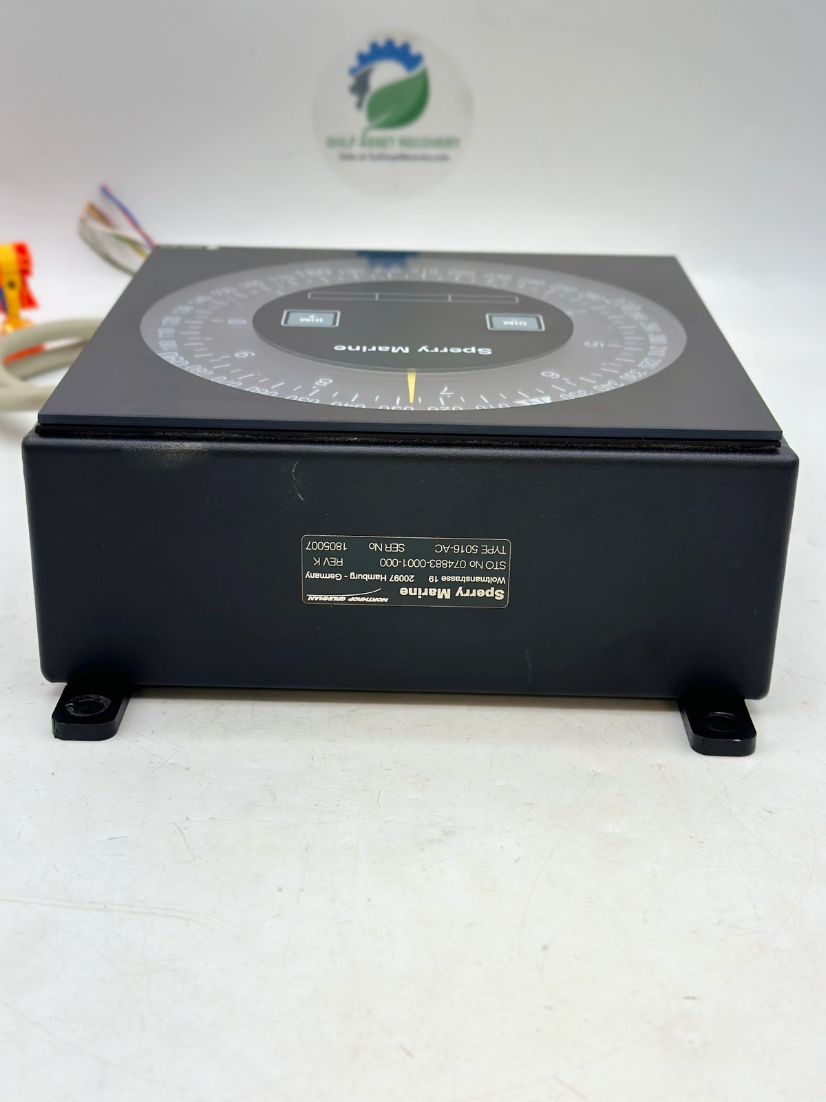 Sperry Marine 074883 Rev.K Type: 5016-AC Bulkhead Steering Repeater ...