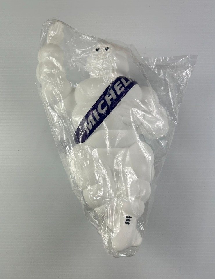White 12" 30cm Michelin Man Collectible Bibendum Doll Tyre Standing ...