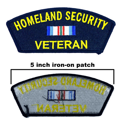 CC-007 Homeland Veteran retired Patch CBP TSA USCG USSS FEMA CIS FAM ...