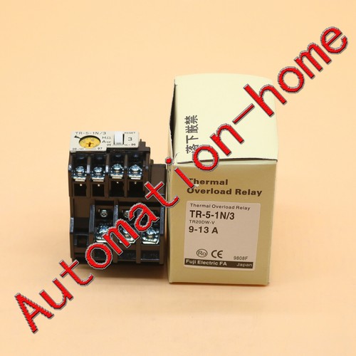 FUJI TR-5-1N/3 9-13A Thermal Overload Relay New | eBay