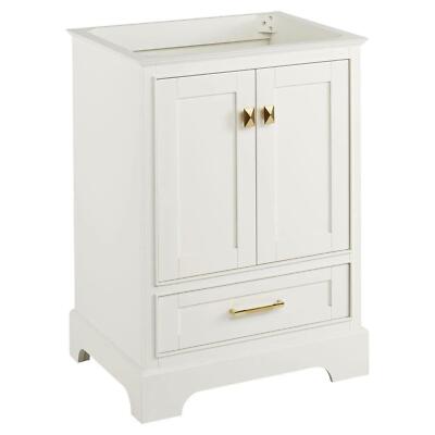 Signature Hardware "24 Quen Vanity, White | eBay