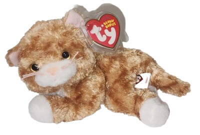 Ty Beanie Baby TABBLES Kitten Tabby Cat 6.5" NEW MWMTs Plush Stuffed ...