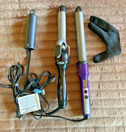 Curling Irons Infiniti Pro Revlon with Silicone Travel Cover and Heat ...