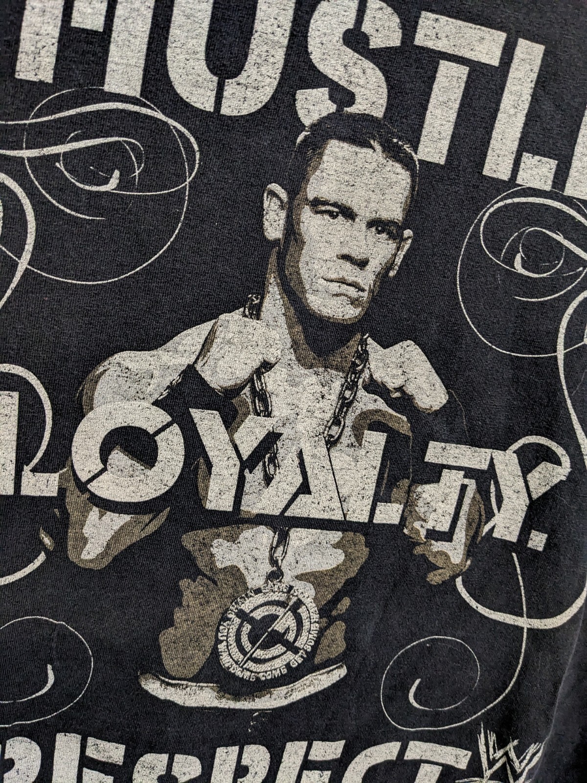 Vintage John Cena Chain Gang Soldier WWE Y2K Size XL - Gem