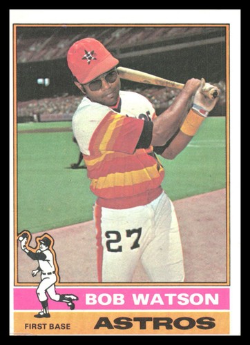 1976 Topps Bob Watson #20Houston Astros VG 5G | eBay