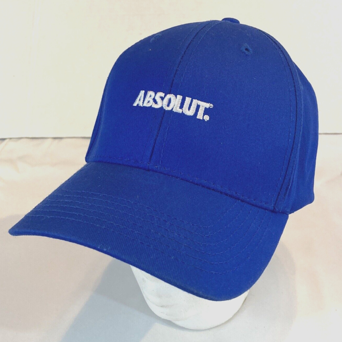 Absolut Vodka Blue Baseball Cap Hat Strapback Embroid… - Gem