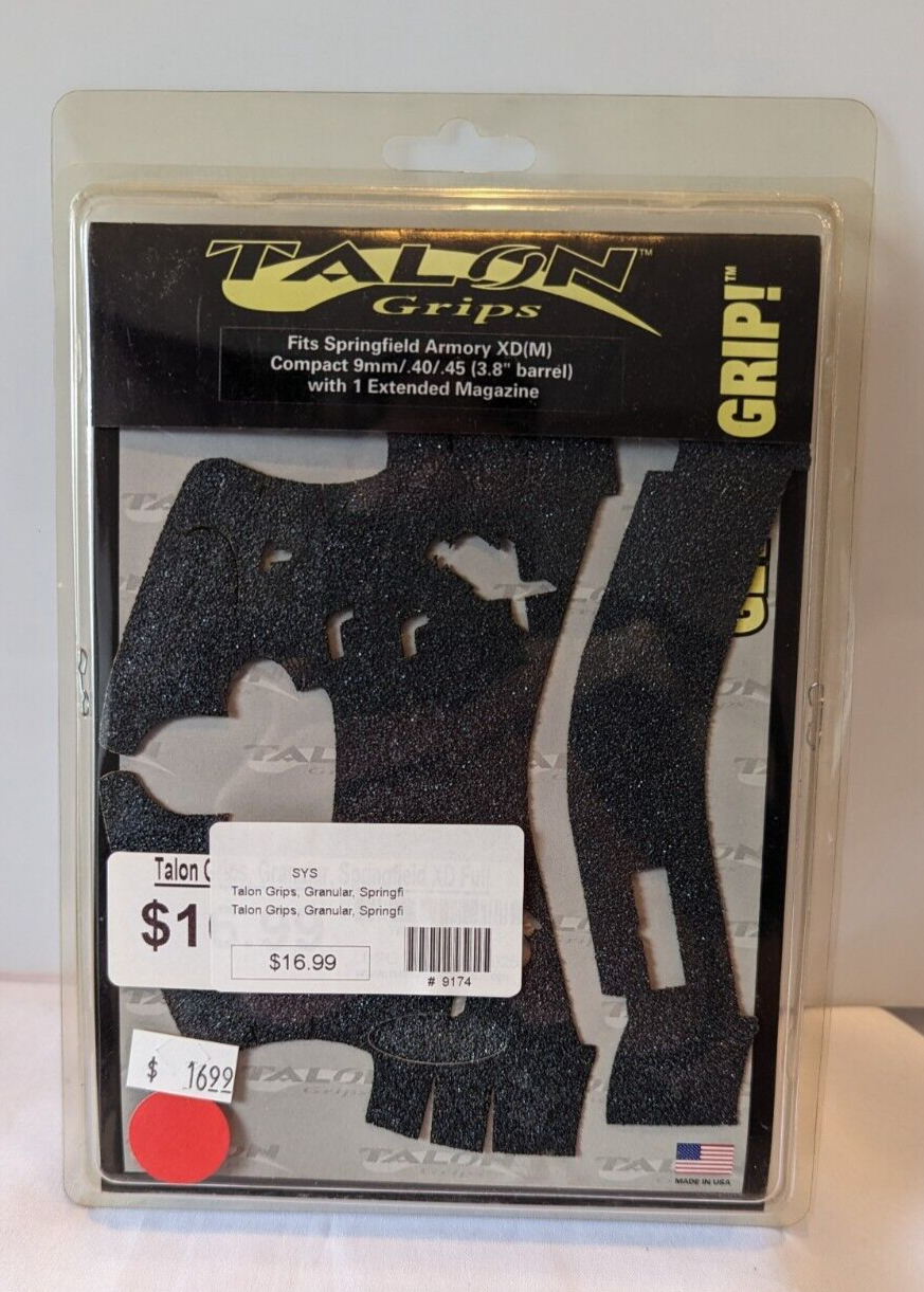 Talon Grips for Springfield Armory XDM Compact 9mm/.40/.45 (3.8" Barrel ...