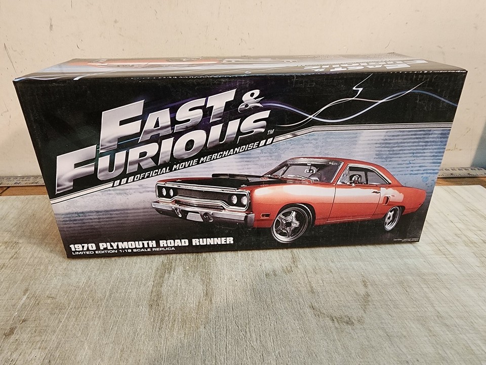 GMP 1:18 1970 PLYMOUTH ROAD RUNNER FAST AND FURIOUS - COPPER - FREE ...