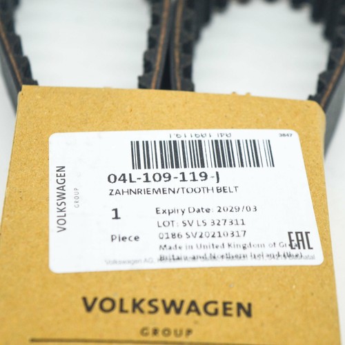 NEW AUDI A3 SPORTBACK 8V ENGINE TIMING BELT 04L109119J ORIGINAL | eBay