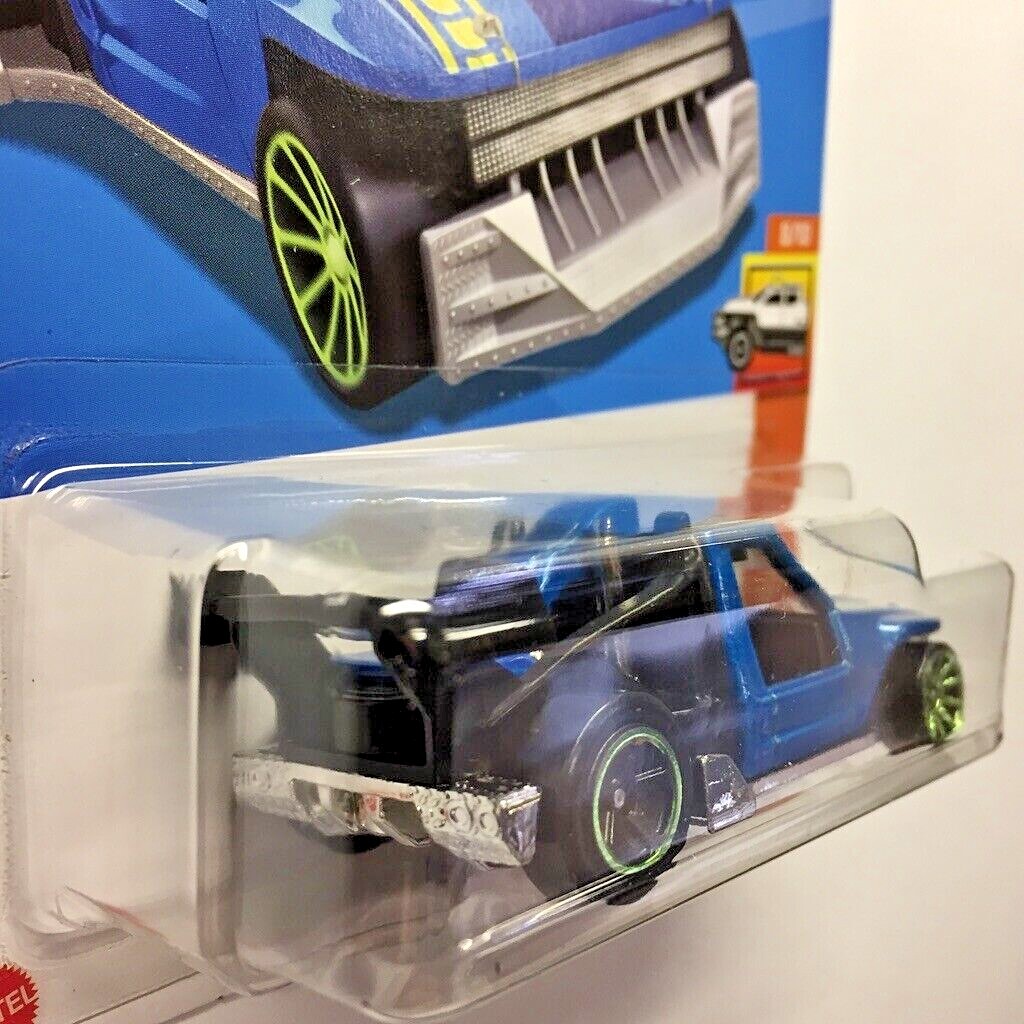 NEW Hot Wheels Lolux Blue Toyota Hilux 2022 No 115 HCX16 Genuine Sealed ...