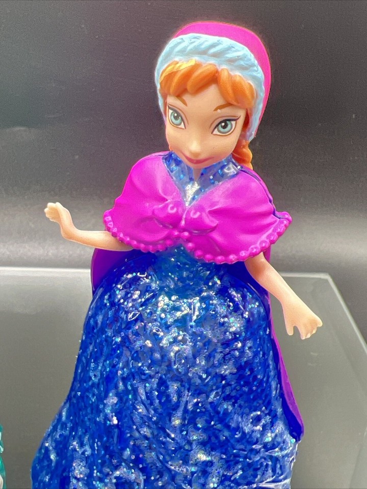 Polly Pocket Disney Princess Elsa & Anna Magic Clip Glider Polly Pocket ...