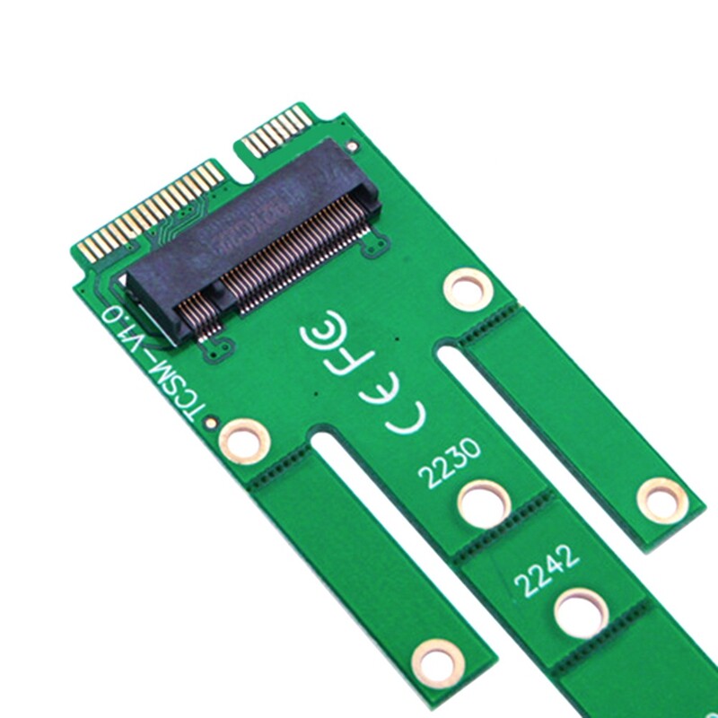 1 Piece MSATA SSD to M.2 NGFF SSD Solid State Drive Adapter Card ...