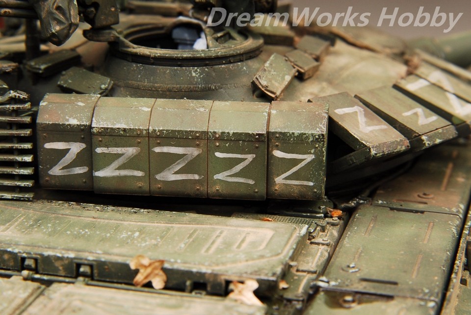 Award Winner Built Meng 1/35 Russian T-72B3M Donetsk+PE+Scratchbuilt ...
