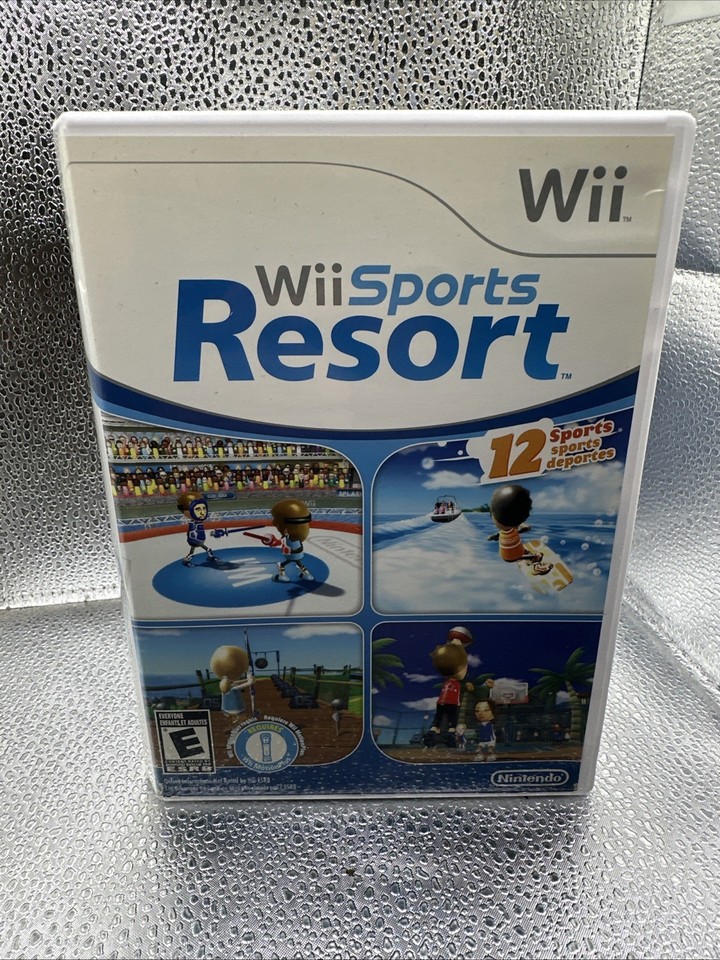 Wii Sports Resort (Nintendo Wii, 2009) Wii Disc & Manual (Tested And ...