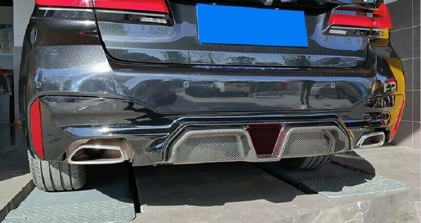 Rear Lower Diffuser for BMW 5 Ser G30 2018-2022 Modify to M5 CS Look W ...