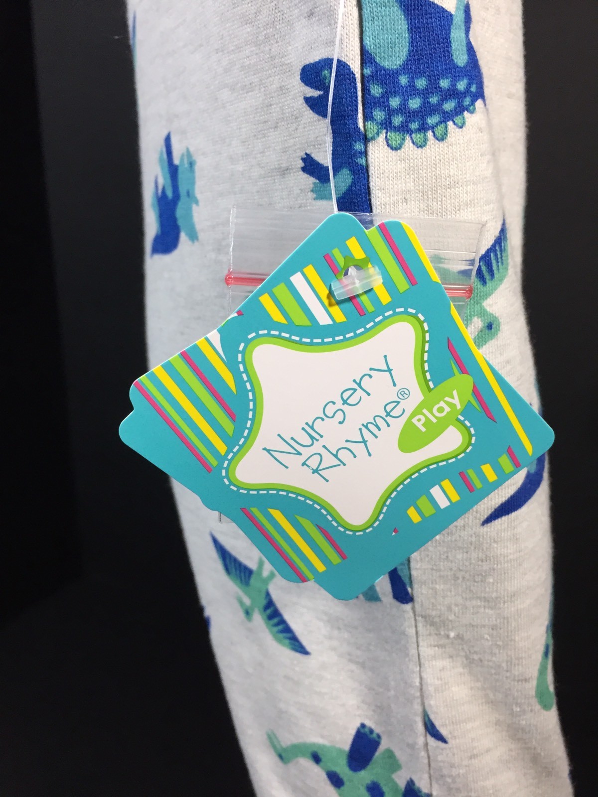 Blue Baby Clothes Boys Long Sleeve Nursery Rhyme One Piece 6-9M 12M 18M ...