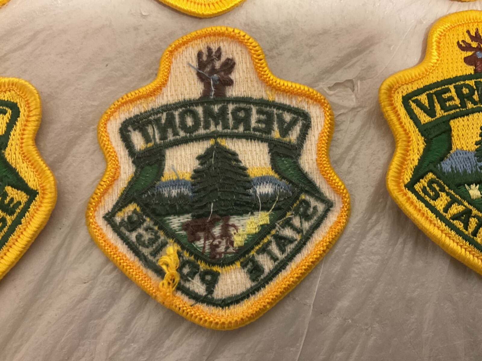 Vermont State Police Hat patch set 6 pieces | Grelly USA