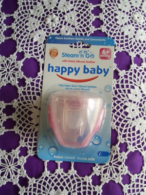 HAPPY BABY DUMMY PINK ( CHERRY ) | eBay