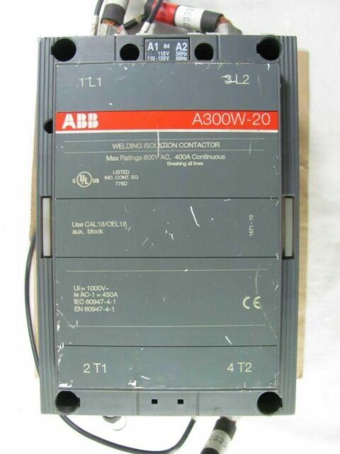 ABB A300W-20-11-84 Welding Isolation Contactor for sale online | eBay
