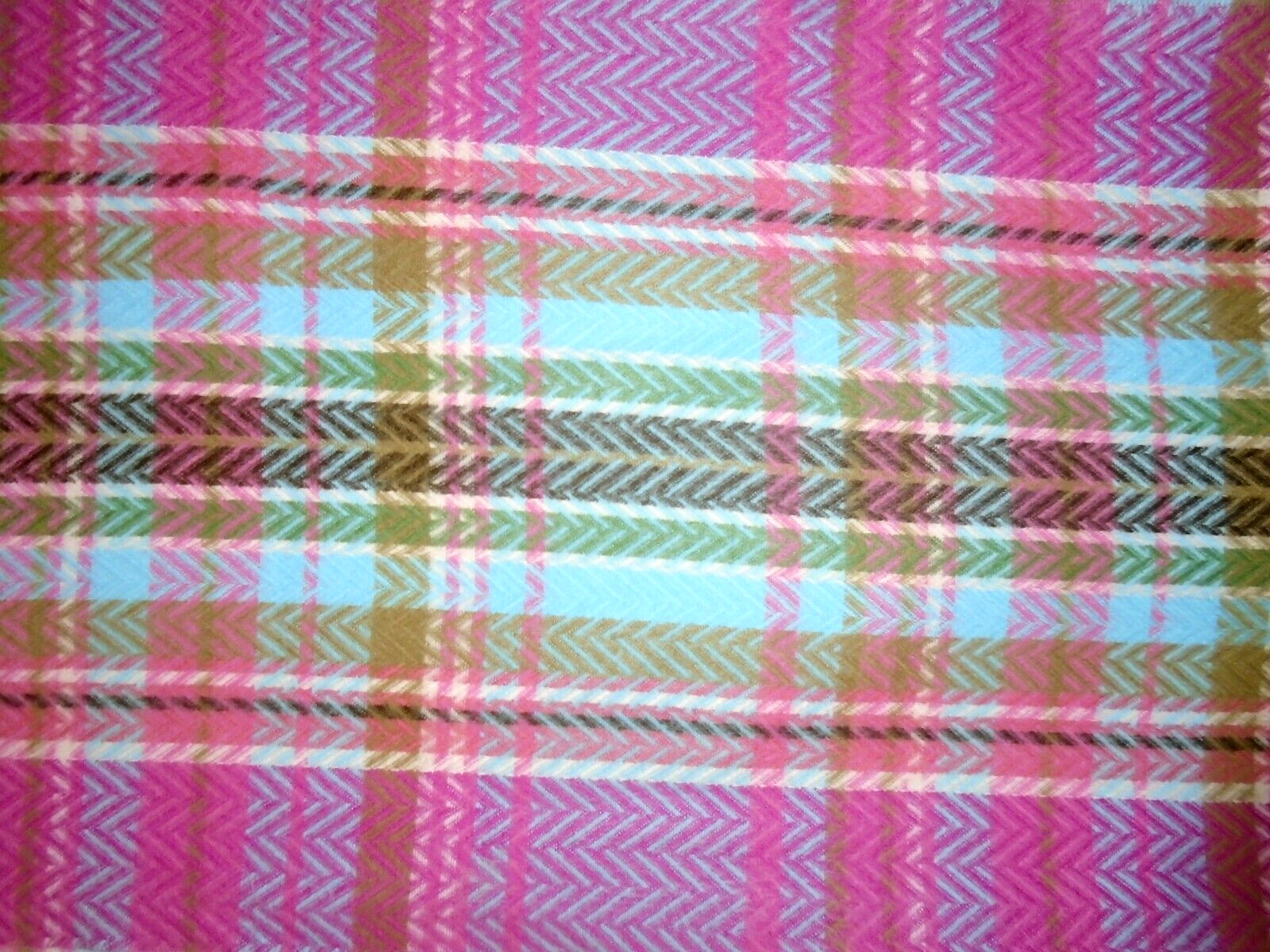 100% Cashmere Multi Colored Design Plaids Scarf Made … - Gem