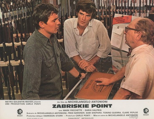 MARK FRECHETTE ZABRISKIE POINT 1970 LOBBY CARD #23 | eBay