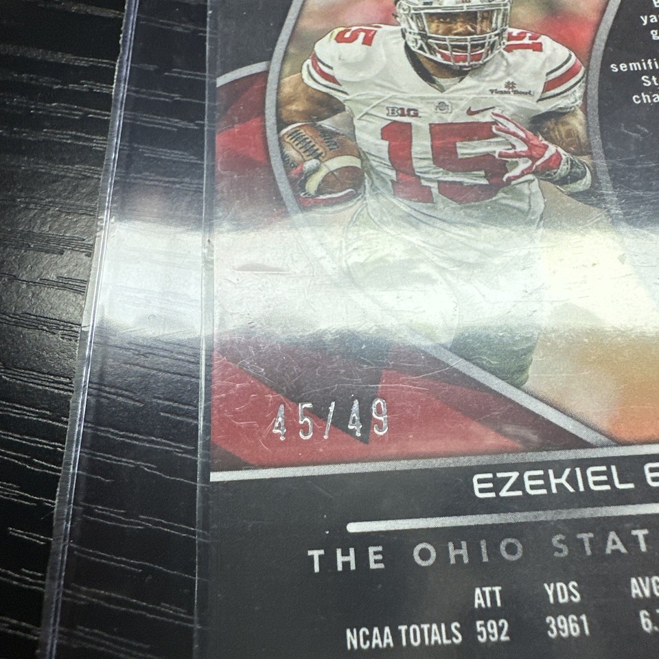 Ezekiel Elliott - 2023 Chronicles Draft Pick Spectra Football /49 | eBay