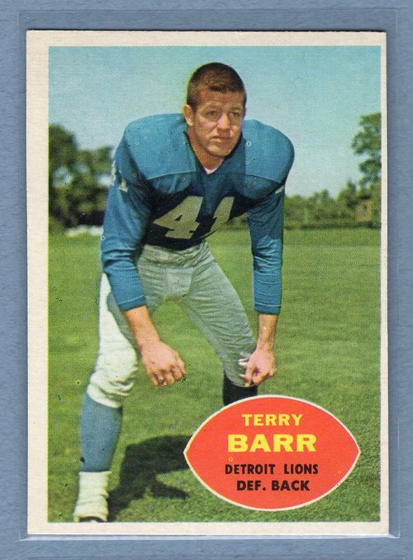 1960 Topps #47 Terry Barr EX-MT GO123 | eBay