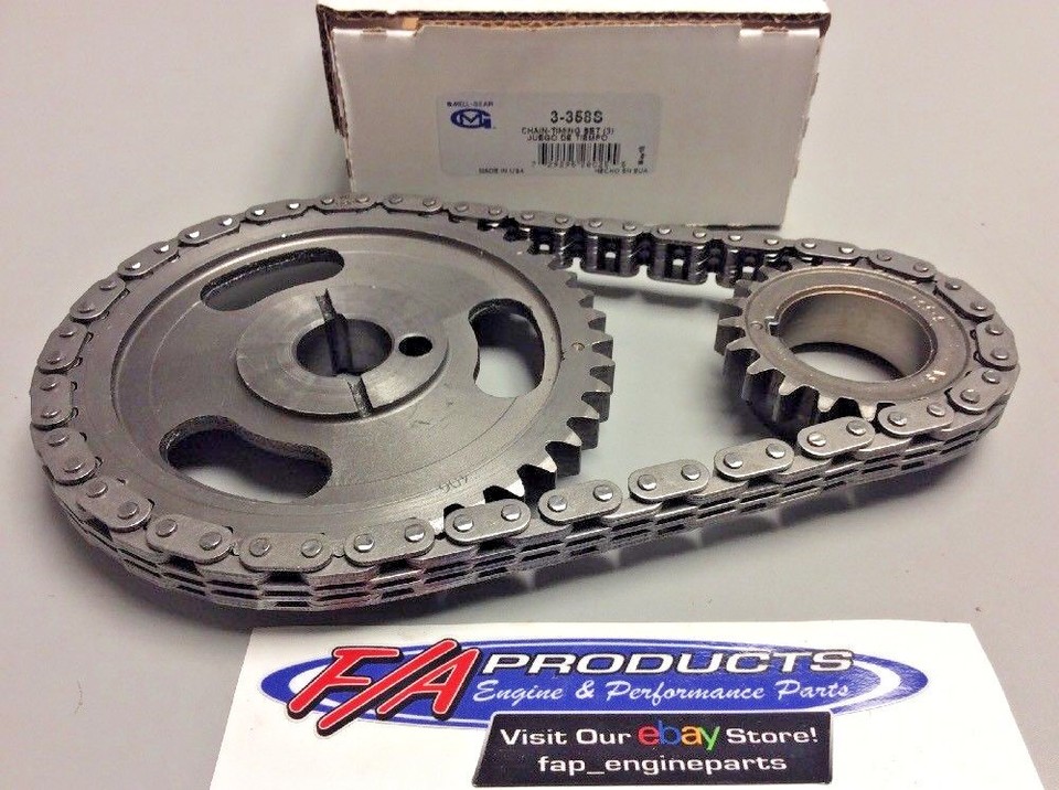 1963-1972 Ford 260 289 302 351 Windsor V-8 Engines Timing Set Melling 3 ...