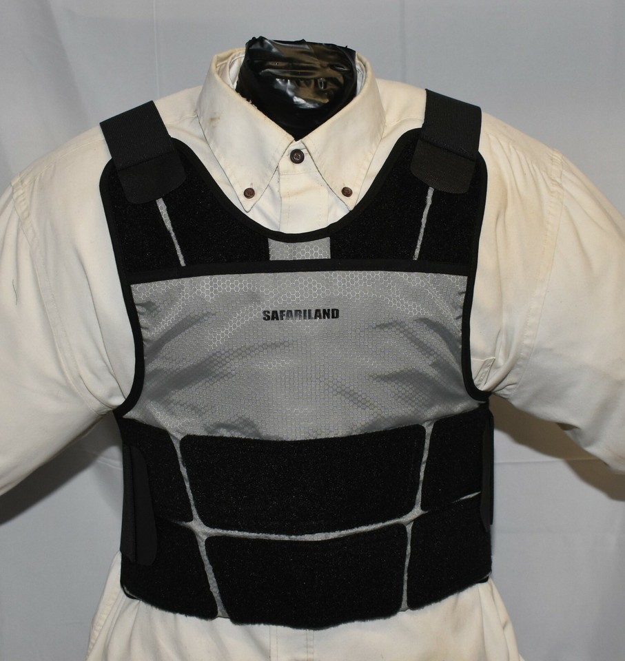 New Medium Concealable Lo Vis Vest Made with Kevlar IIIA Body Armor ...