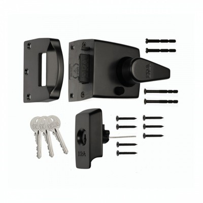 Era BS Keyless Egress Nightlatch 40 BLK (1530-10-1) | eBay