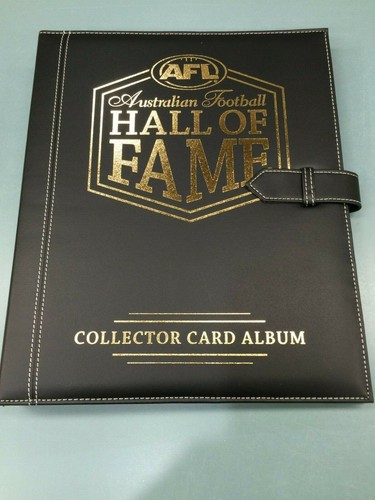 Select AFL Hall Of Fame Trading Card Official Album--2018 Version | eBay