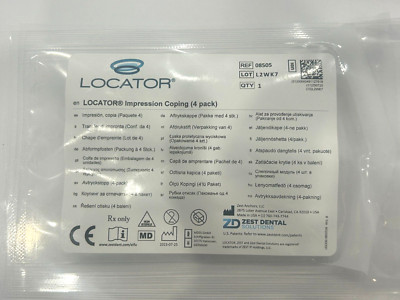 Zest Dental Solutions Locator Impression Coping (4 pack) | eBay