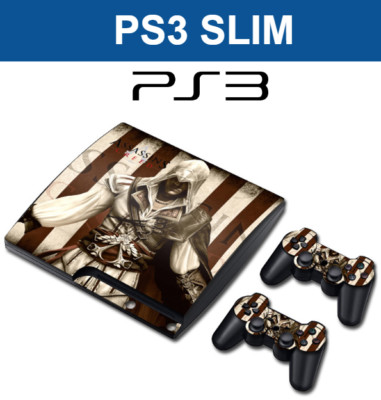 PS3 SLIM EDITION Themed Decal Sticker Skin Wrap Vinyl + Controller | eBay