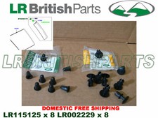 Land Rover Door Trim Molding Clip Set X10 Genuine LR112137 for sale ...