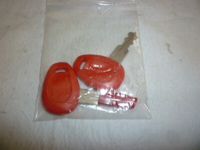 GIVI Z140R RED KEY, KEY NUMBER 197 BRAND NEW, PRE-CUT READY TO USE ...