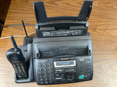 Panasonic KX-FPG165 Fax / Copy Machine Wireless Handset Phone Used | eBay