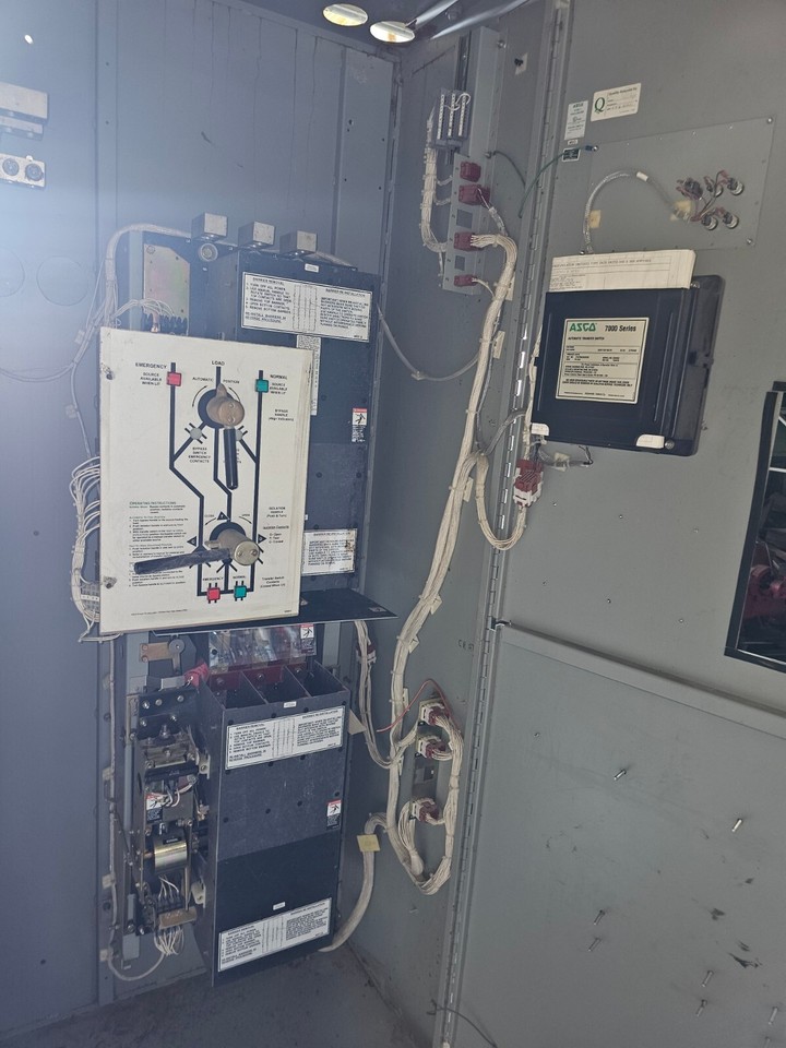 Asco 7000 Series Automatic Transfer & Bypass Isolation Switch 600 A ...