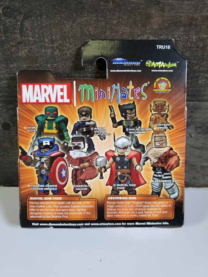 MINIMATES MARVEL-MARVEL NOW THOR AND ABSORBING MAN/NIB | eBay