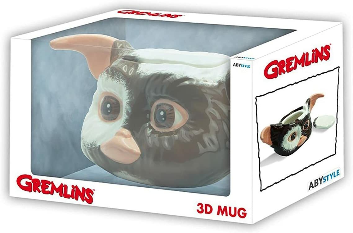OFFICIAL GREMLINS GIZMO 3D COFFEE MUG TEA CUP NEW IN GIFT BOX ABY | eBay UK