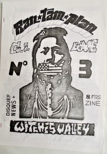 Fanzine rock alternatif RAN TAN PLAN no 3 G.I LOVE- WITCHES VALLEY ...