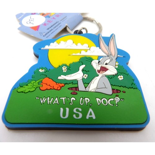 Bugs Bunny What's Up Doc Key Ring Soft Rubber New | eBay