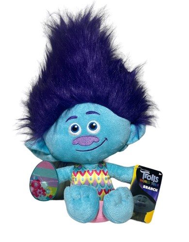 DreamWorks Trolls World Tour Movie Branch Plush Doll Stuffed Animal New ...